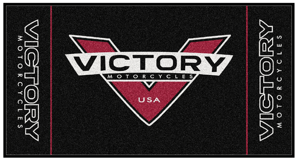 Reproduction Victory Motorcycles Mat – 2012 Victory Kingpin